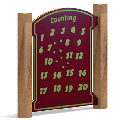 Counting Panel - Playco New Zealand Playgrounds