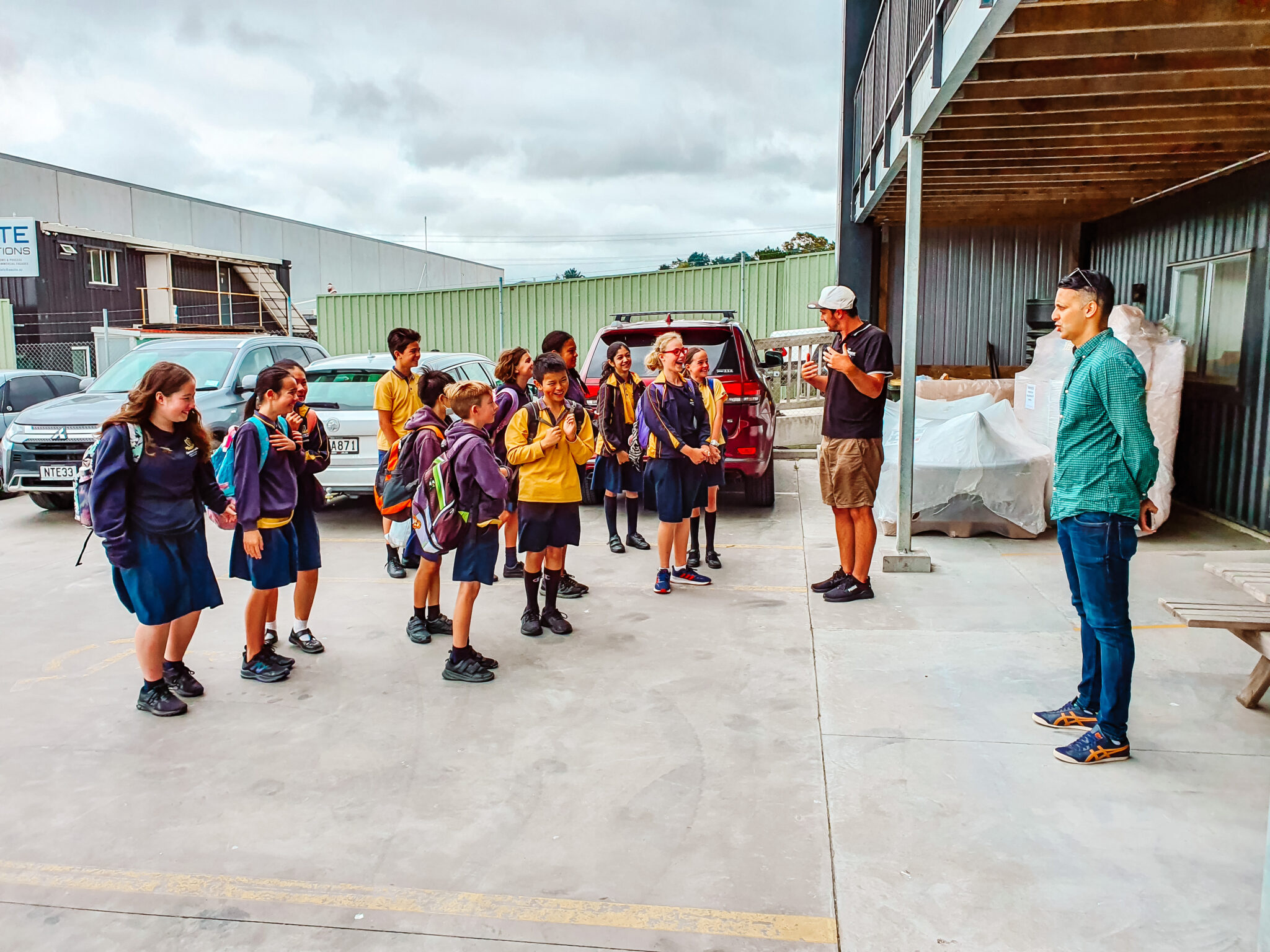 Factory visit for Cornwall Park School - Playco New Zealand Playgrounds